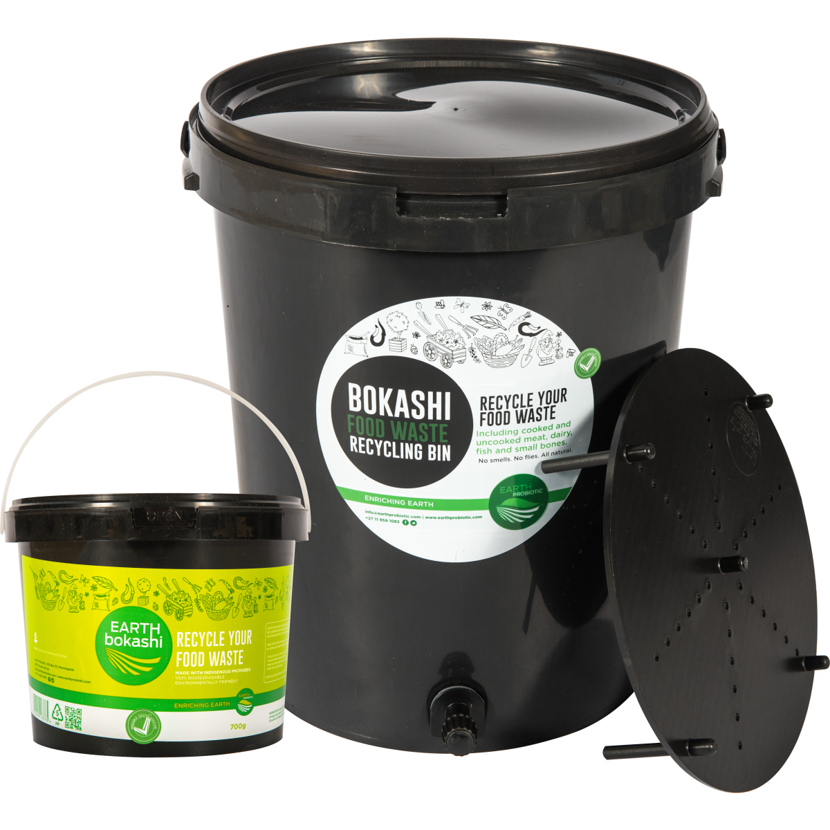 Earth Bokashi Recycling Starter Kit - RSA Made