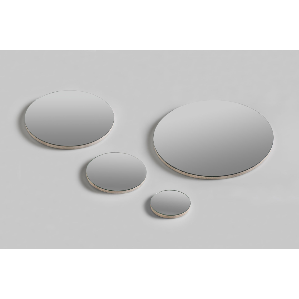 Birch Round Frameless Mirrors - RSA Made